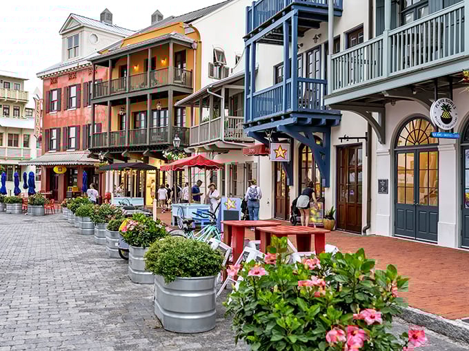 Boutique storefronts that banished chain stores to the highway, preserving the charm that makes this place special.