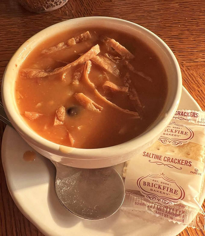 Steaming tortilla soup offers a warm embrace on chilly Minnesota days&mdash;strips of tortilla dancing in savory broth.