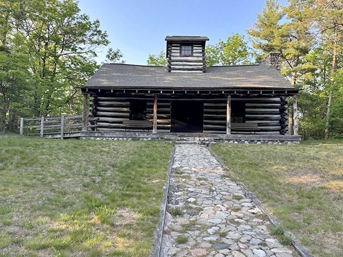 This meticulously preserved log cabin offers visitors a glimpse into pioneer life, when determination and grit were as essential as the sturdy walls.