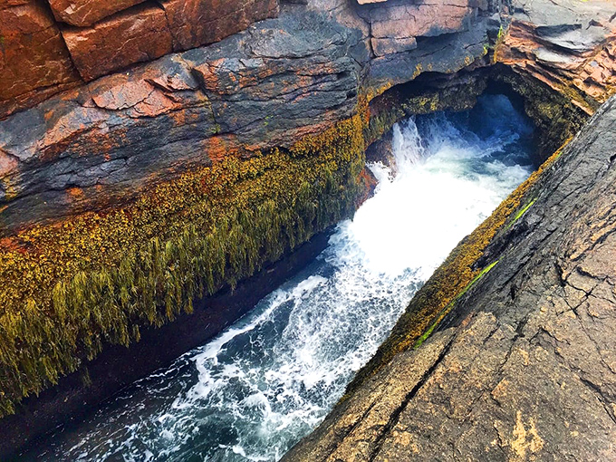 This narrow crevice transforms ordinary waves into extraordinary performances &ndash; nature's version of turning it up to eleven.