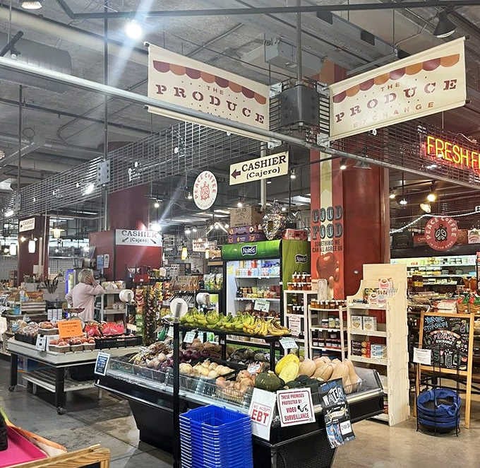 Fresh produce gleams under market lights &ndash; these aren't just vegetables, they're the starting ingredients for global culinary magic.