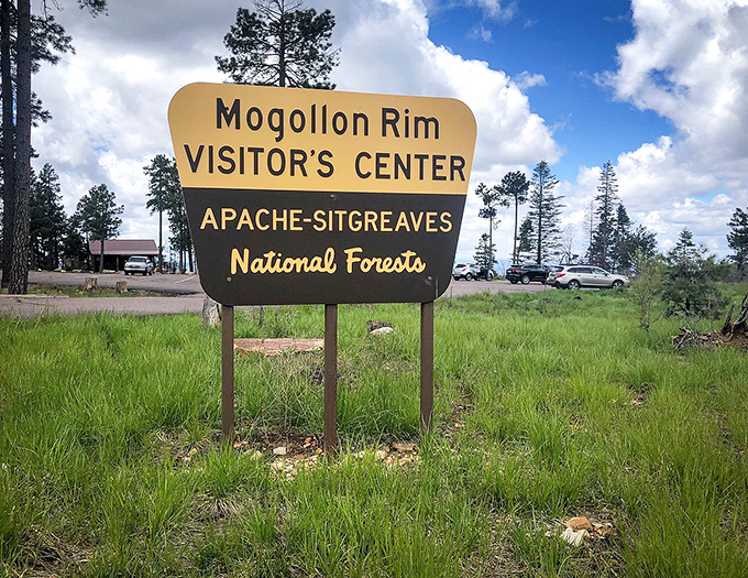 The visitor center welcomes adventurers to this hidden gem within the Apache-Sitgreaves National Forests, gateway to Arizona's high country.