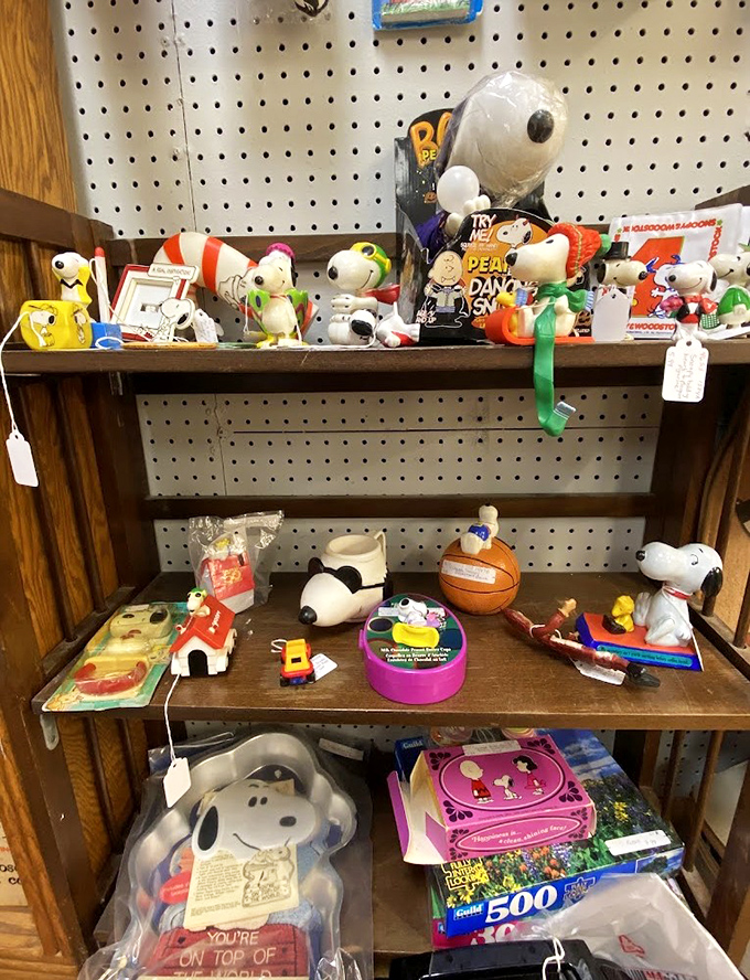 Good grief! This Snoopy collection spans decades of beagle adventures, from vintage plush pals to collectibles that would make Woodstock chirp with delight.