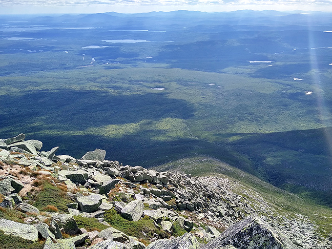 The Tableland's rocky plateau offers evidence of ancient oceans. It's like walking on the world's most spectacular time machine.