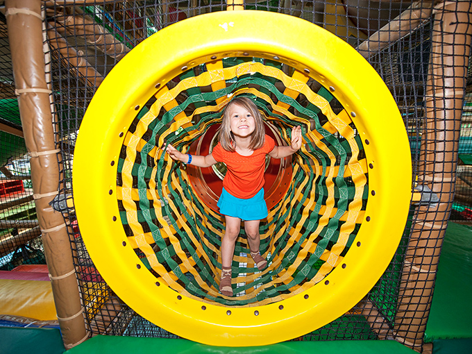 Inside these tunnels, kids discover that sometimes the journey through a cramped plastic tube is more fun than the destination.
