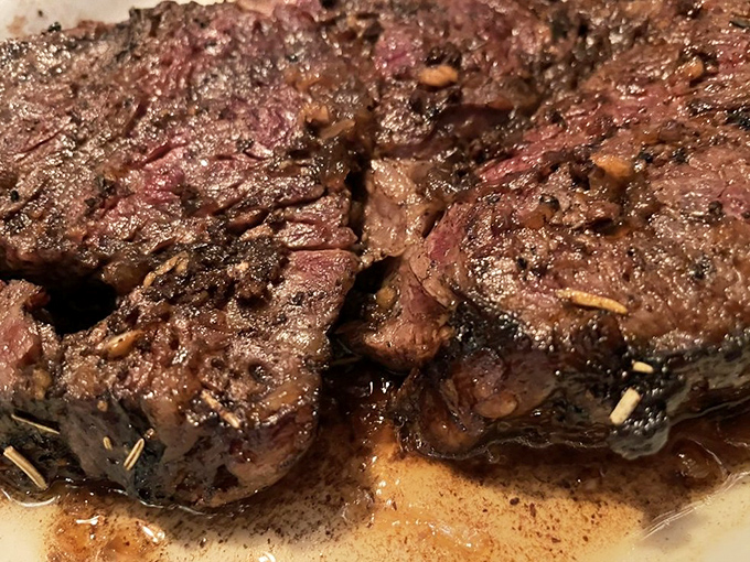 Prime rib that makes time stand still – perfectly marbled, expertly seasoned, and cooked with the reverence this cut of meat deserves.