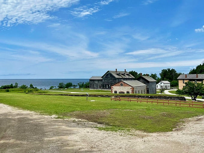 This wooden walkway leads you straight into the 1890s, no time machine required, just comfortable walking shoes.