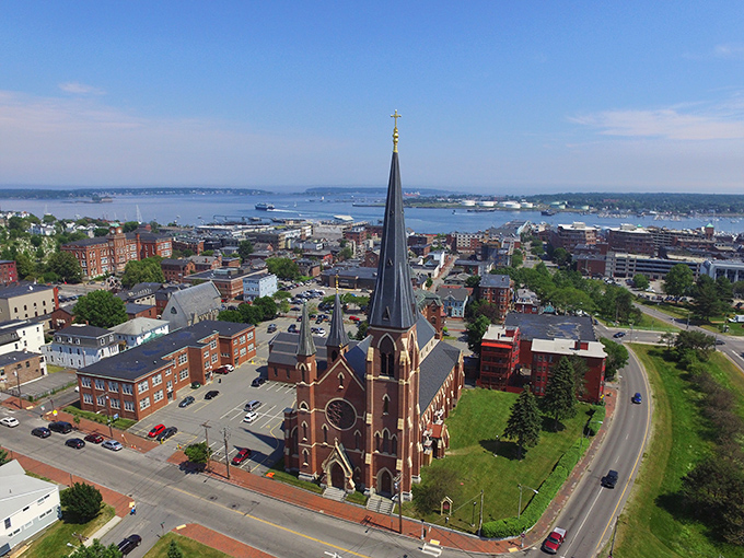 Portland's historic district blends charm with mystery, its cobblestone streets and brick buildings holding stories in every shadow.