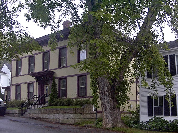 The historic buildings of Castine stand as silent witnesses to centuries of maritime history, their well-preserved facades telling stories of Maine's colonial past. 