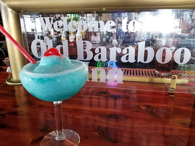 The "Haunted Amber Mug" glows eerily under the bar lights&mdash;a popular choice for those hoping to enhance their paranormal sensitivity.