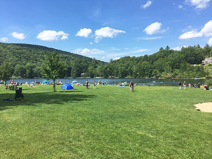 Camp Plymouth State Park offers nature's perfect playground &ndash; where Echo Lake's waters invite summer splashing.