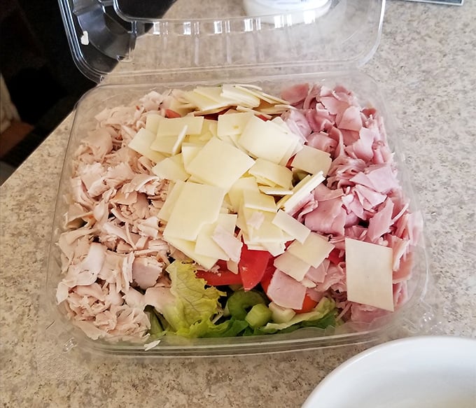 The chef's salad &ndash; where "eating your vegetables" becomes a pleasure rather than a chore, thanks to premium meats and cheeses.