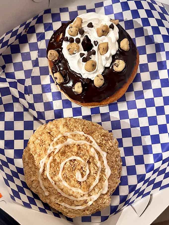 Cookie dough meets apple pie in a mashup that sounds crazy but tastes like genius struck gold.