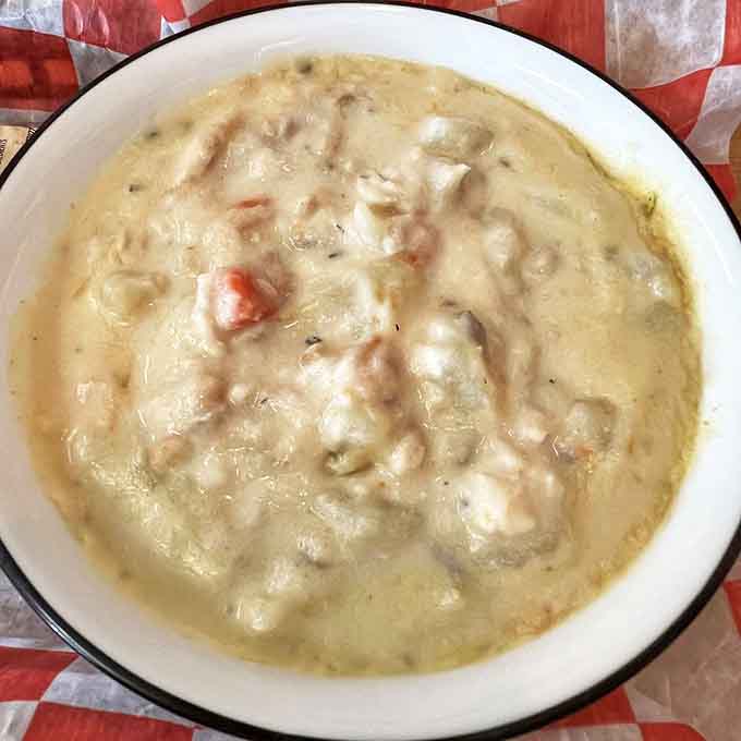 Homemade whitefish chowder that would make coastal chowder houses jealous &ndash; creamy, rich, and packed with local flavor.
