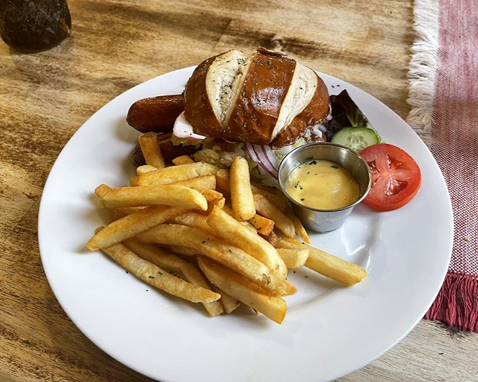 This sausage sandwich isn't just lunch &ndash; it's a handheld masterpiece of snap, chew, and flavor that makes ordinary sandwiches seem like sad affairs.