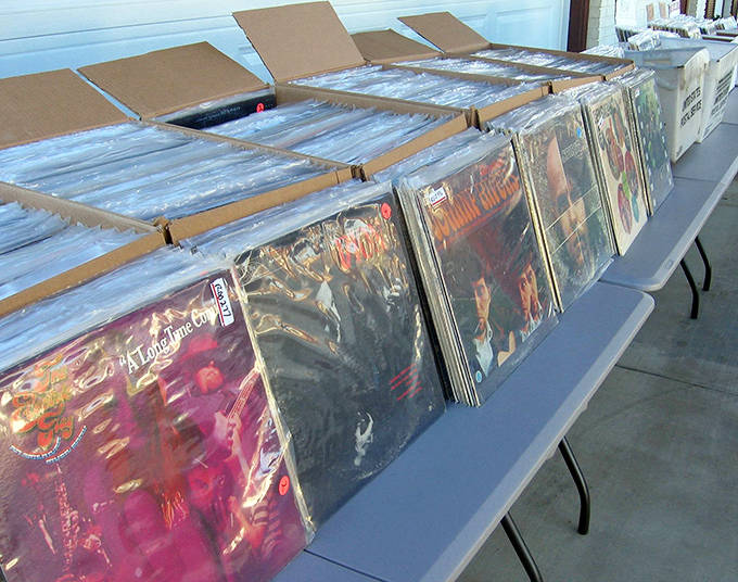 Vinyl records waiting to spin again&mdash;because some music just sounds better with a little crackle and pop.