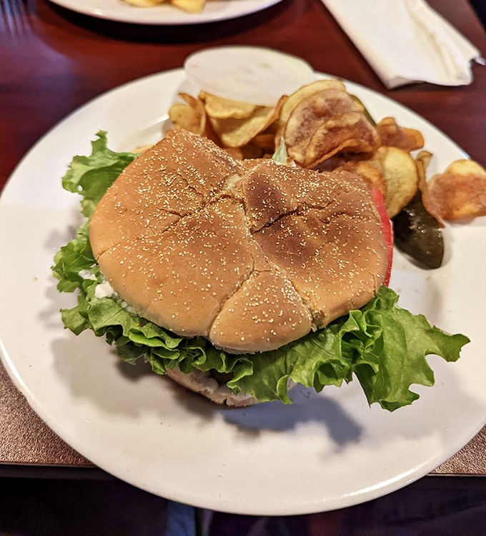 Simple pleasures done right &ndash; a chicken sandwich that proves sometimes the classics need no improvement, just quality ingredients and care.