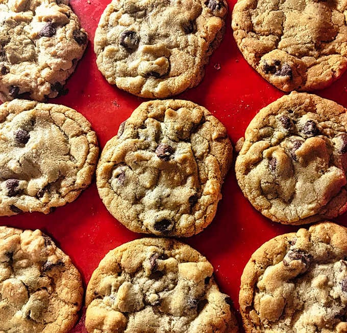 These chocolate chip beauties aren't just cookies &ndash; they're discs of happiness with the perfect crisp-to-chewy ratio that would make your grandma jealous.