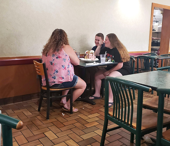 Families gather at Tony's not just for meals but for memories, where "Remember that ridiculous bacon sandwich?" becomes part of family lore.