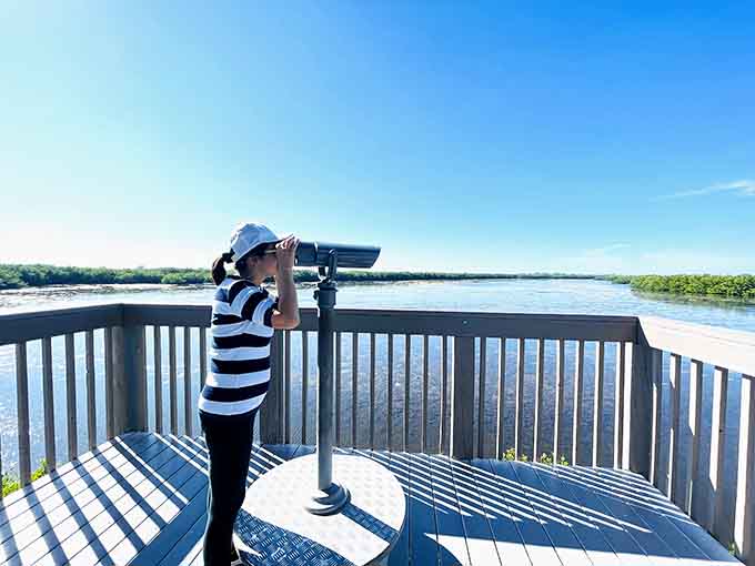 Getting a bird's-eye view of paradise, because sometimes you need to see the big picture to appreciate the details.