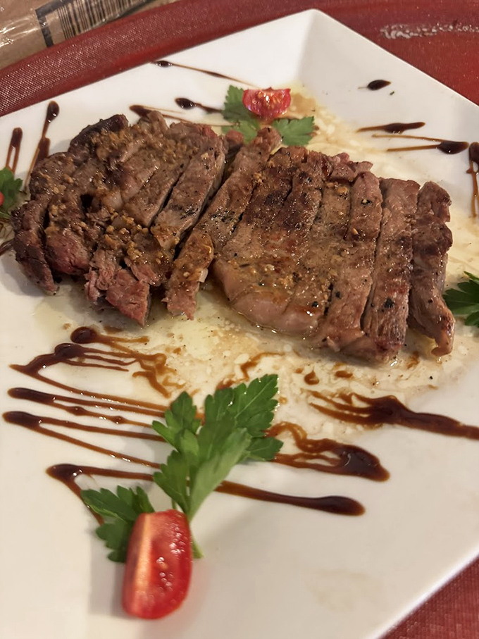 This steak isn't just cooked &ndash; it's been treated with the respect and admiration usually reserved for visiting dignitaries.