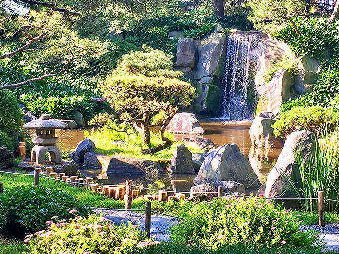 Tranquility flows from every corner of the Japanese Garden at Minnesota Landscape Arboretum, where water and stone create harmony.