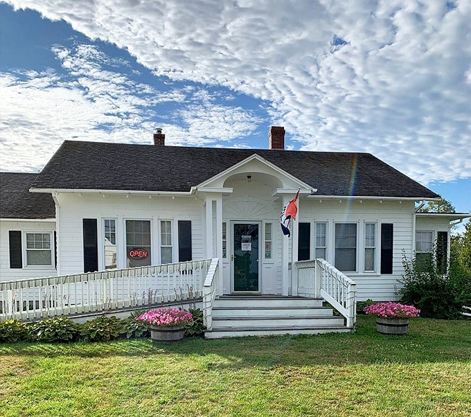 Monica's Chocolates' charming white cottage welcomes sweet-toothed travelers to America's easternmost chocolate shop, worth every mile of the journey.