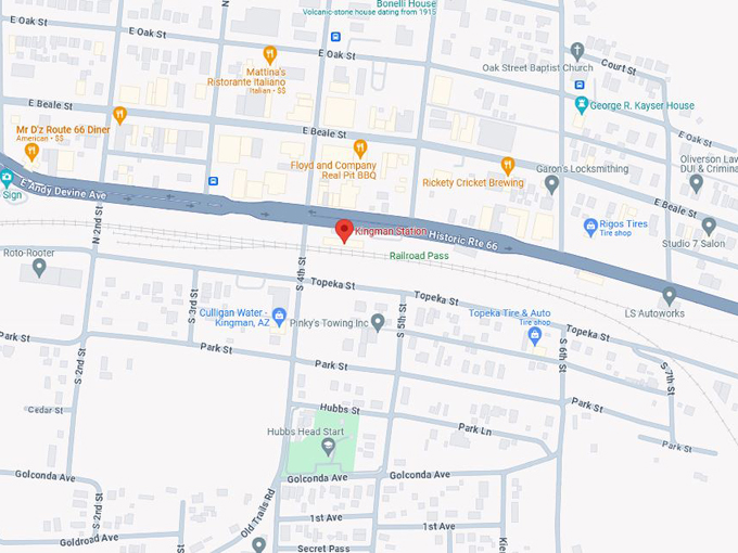 amtraks southwest chief 10 map