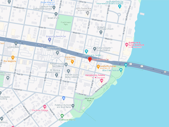 Angel's Dining Car Map