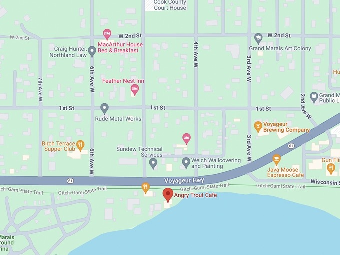 angry trout cafe 10 map