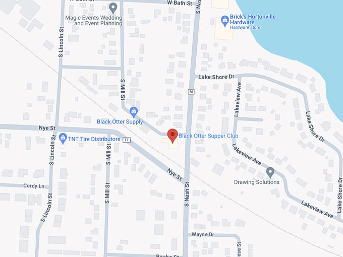 black otter supper club 10 map