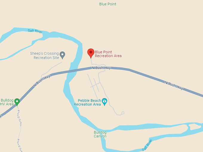 blue point recreation area 10 map