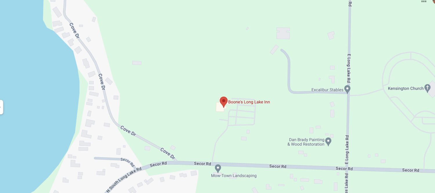 boones long lake inn 10 map