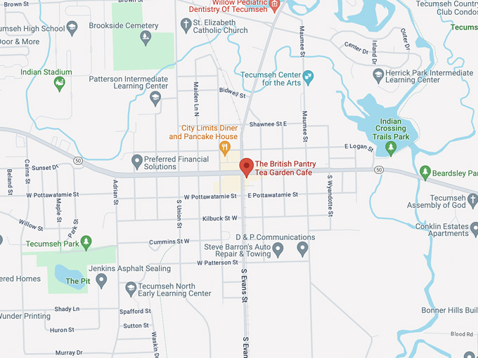 british tea garden 10 map