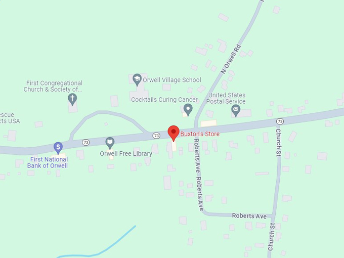 buxtons store 10 map