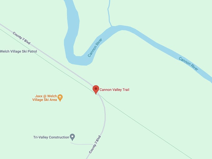 canon valley trail 10 map