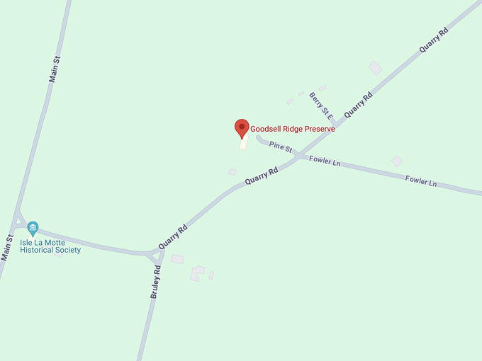 chazy fossil reef 10 map