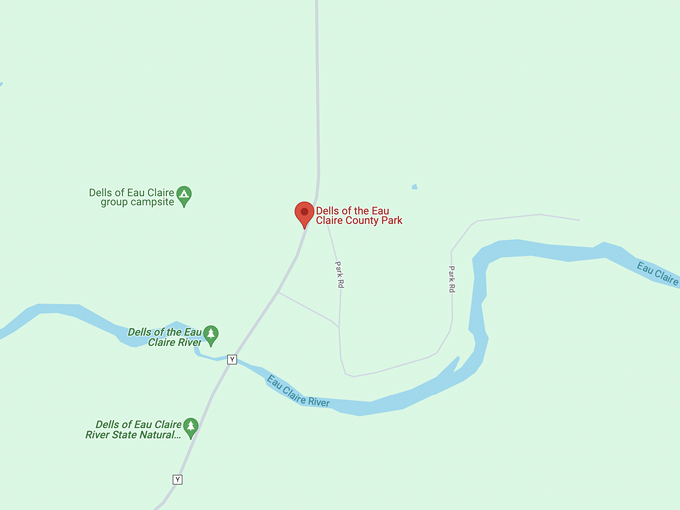dells of the eau claire county park 10 map