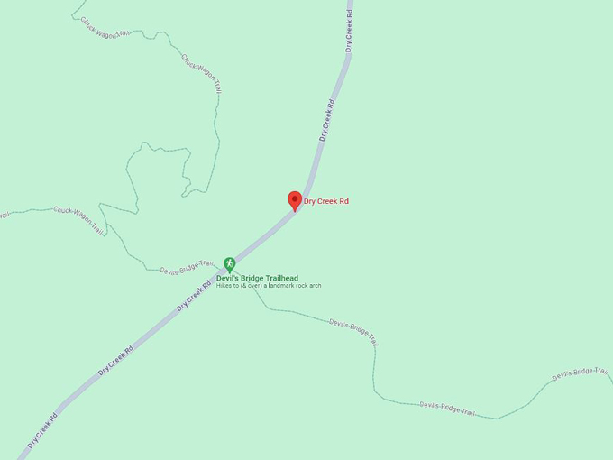 dry creek scenic road 10 map