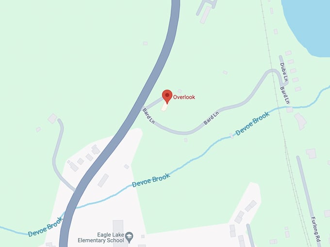 eagle lake old growth forest area 10 map