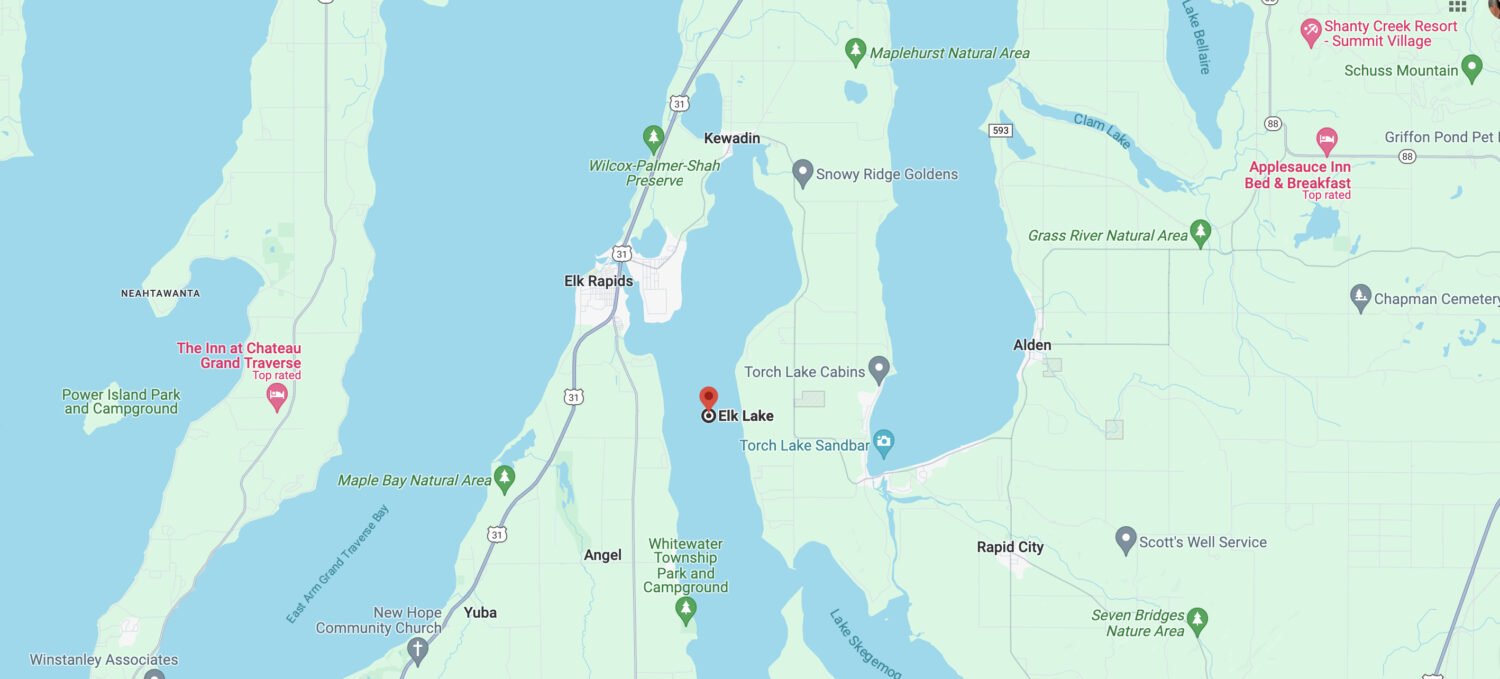 elk lake 10 map