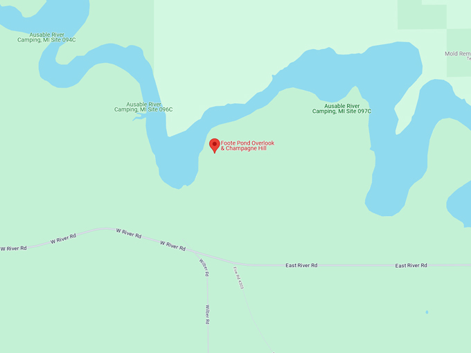 foote pond overlook 10 map