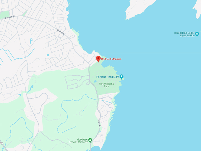 goddard mansion 10 map