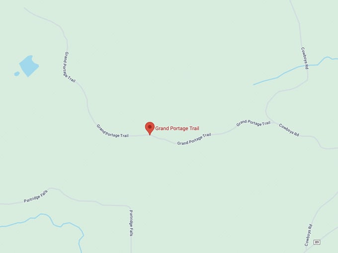 grand portage trail 10 map