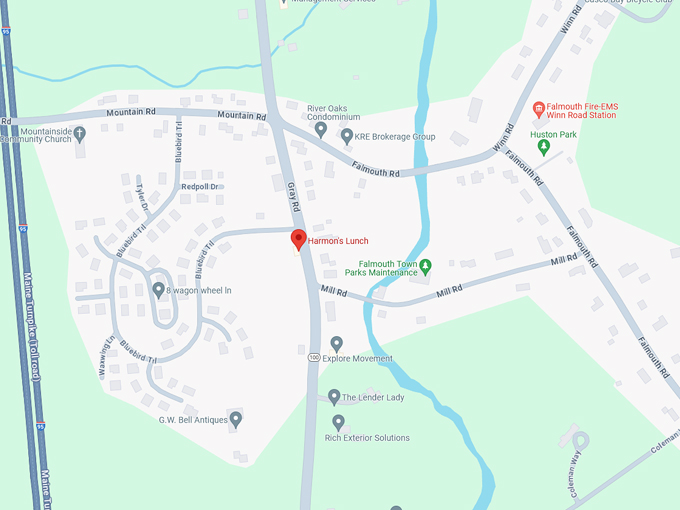 harmons lunch 10 map