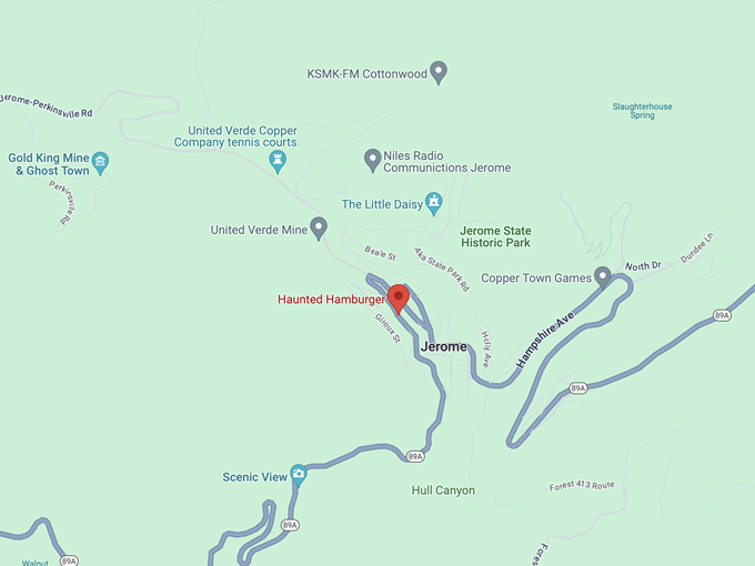 haunted hamburger 10 map 1