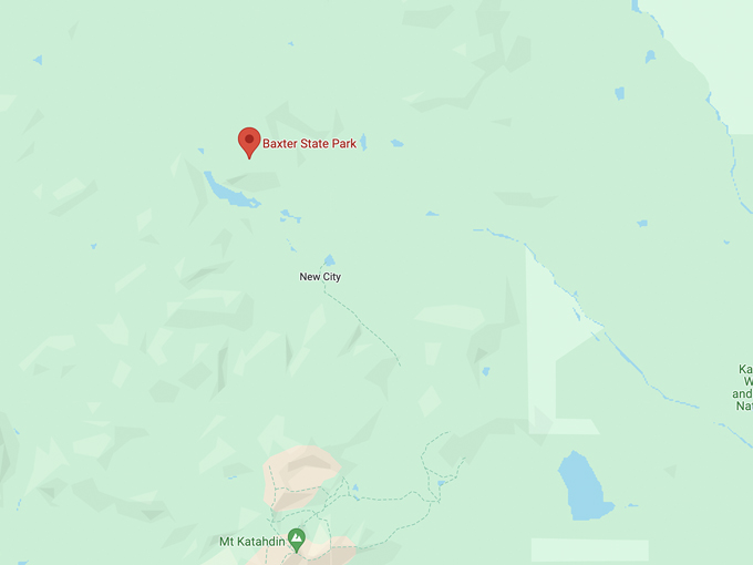 katahdin falls 10 map