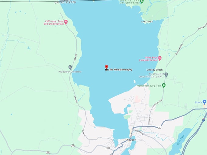 lake memphremagog map