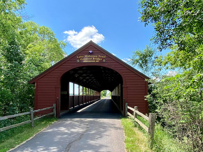 lake wobegon covered bridge 2