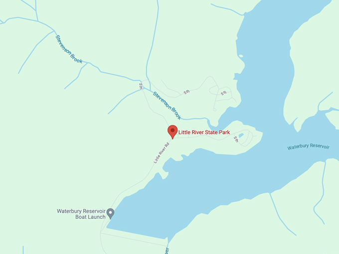 little river state park 10 map